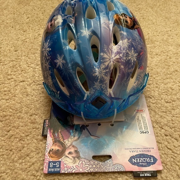 Disney | Accessories | Disney Frozen Elsa Helmet For Girls 58 Years ...